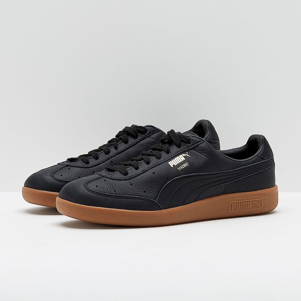 Mens Shoes - Puma Madrid Premium - Puma Black - 365441-02 | Pro:Direct ...