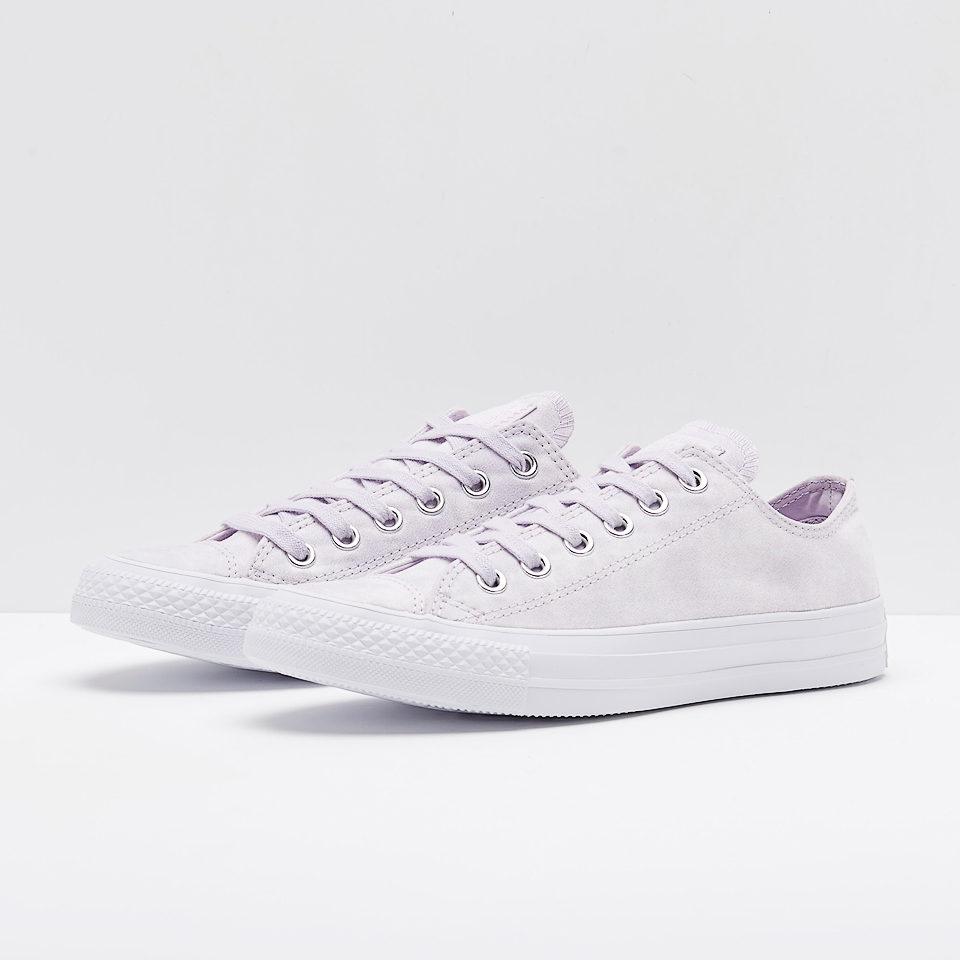 Converse Womens Chuck Taylor All Star Ox - Barely Grape/Barely Grape ...