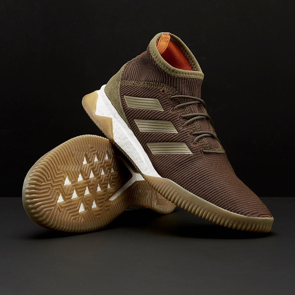 adidas Predator Tango 18.1 TR - Trace Olive/Bright Orange/White - Mens ...