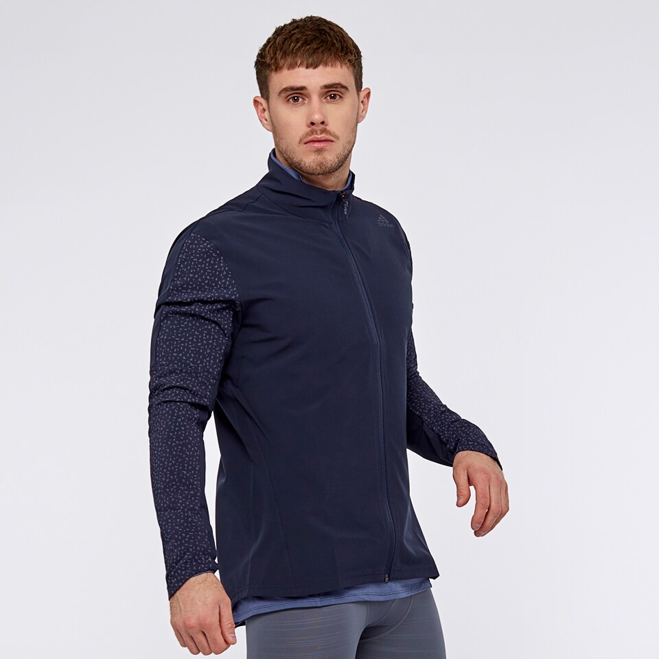 Mens Clothing - adidas Supernova Storm Jacket - Legend Ink - CG1140 ...