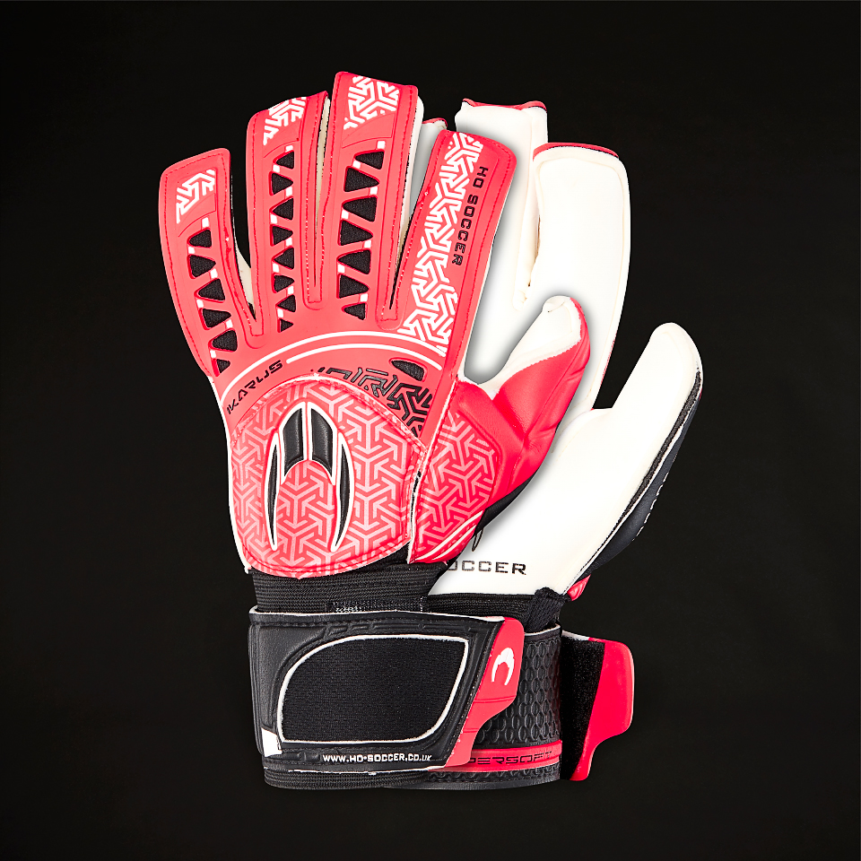 Guanti Portiere Uomo - Guanti HO SSG Ikarus Hybrid Roll/Neg - Rosso ...