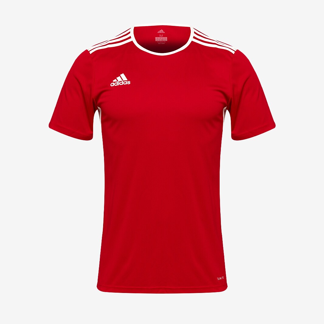 Herren Fußball Teamwear - adidas Entrada 18 Shirt - Power Rot/Weiß ...