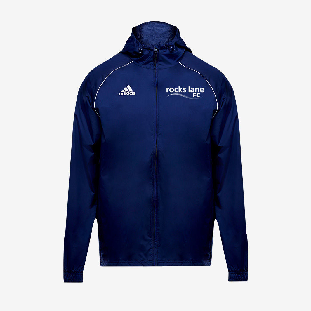 Rocks Lane Rain Jacket - Dark Blue/White - Partner Clubs | Pro:Direct ...