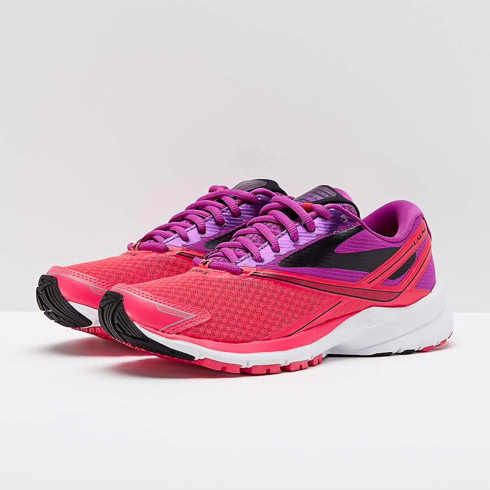 Brooks Womens Launch 4 - Purple Cactus Flower/Diva Pink/Black - Womens ...