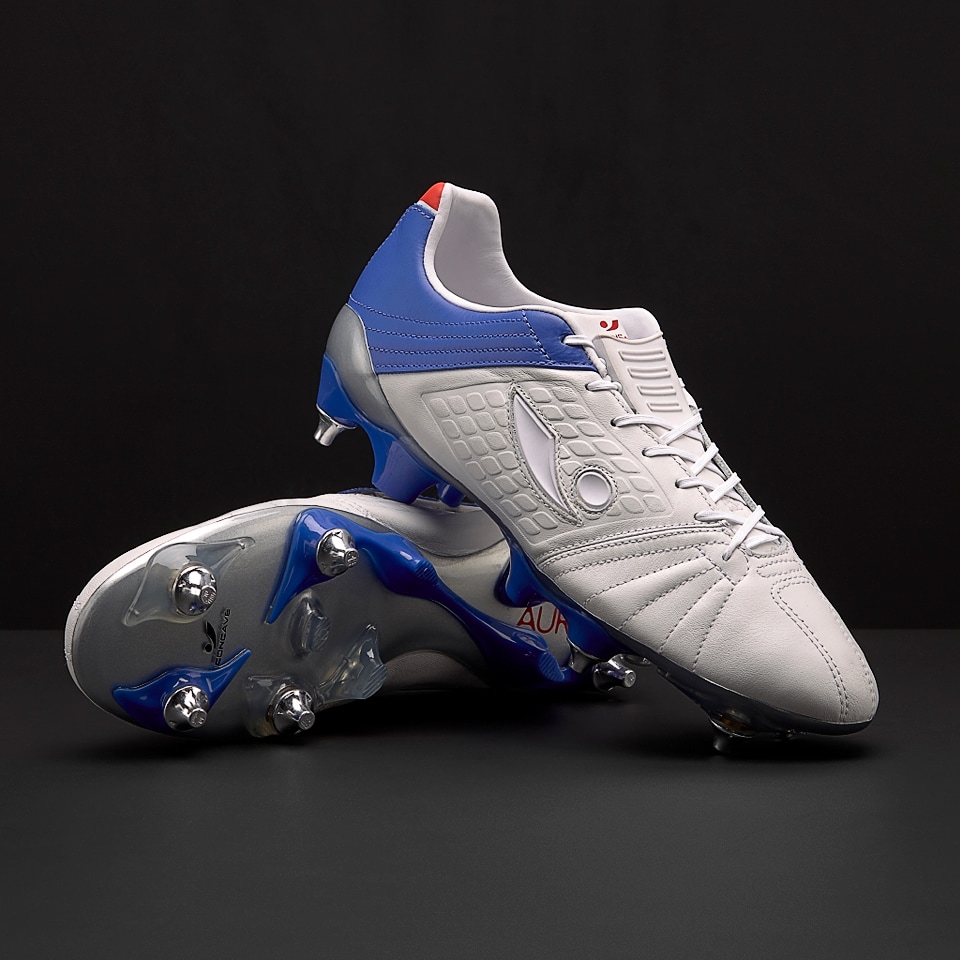 Concave Aura+ SG - Mens Boots - Soft Ground - Blue/White/Red | Pro ...