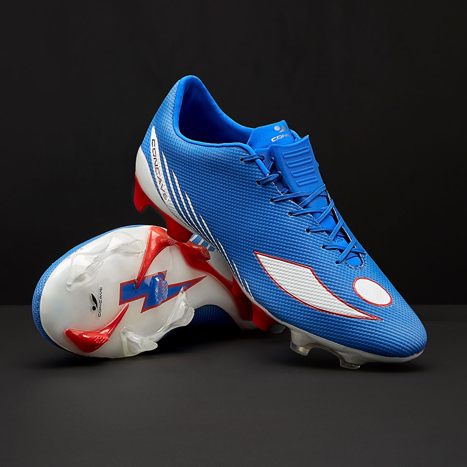 Concave Volt+ FG - Mens Boots - Firm Ground - Blue/White/Red | Pro ...