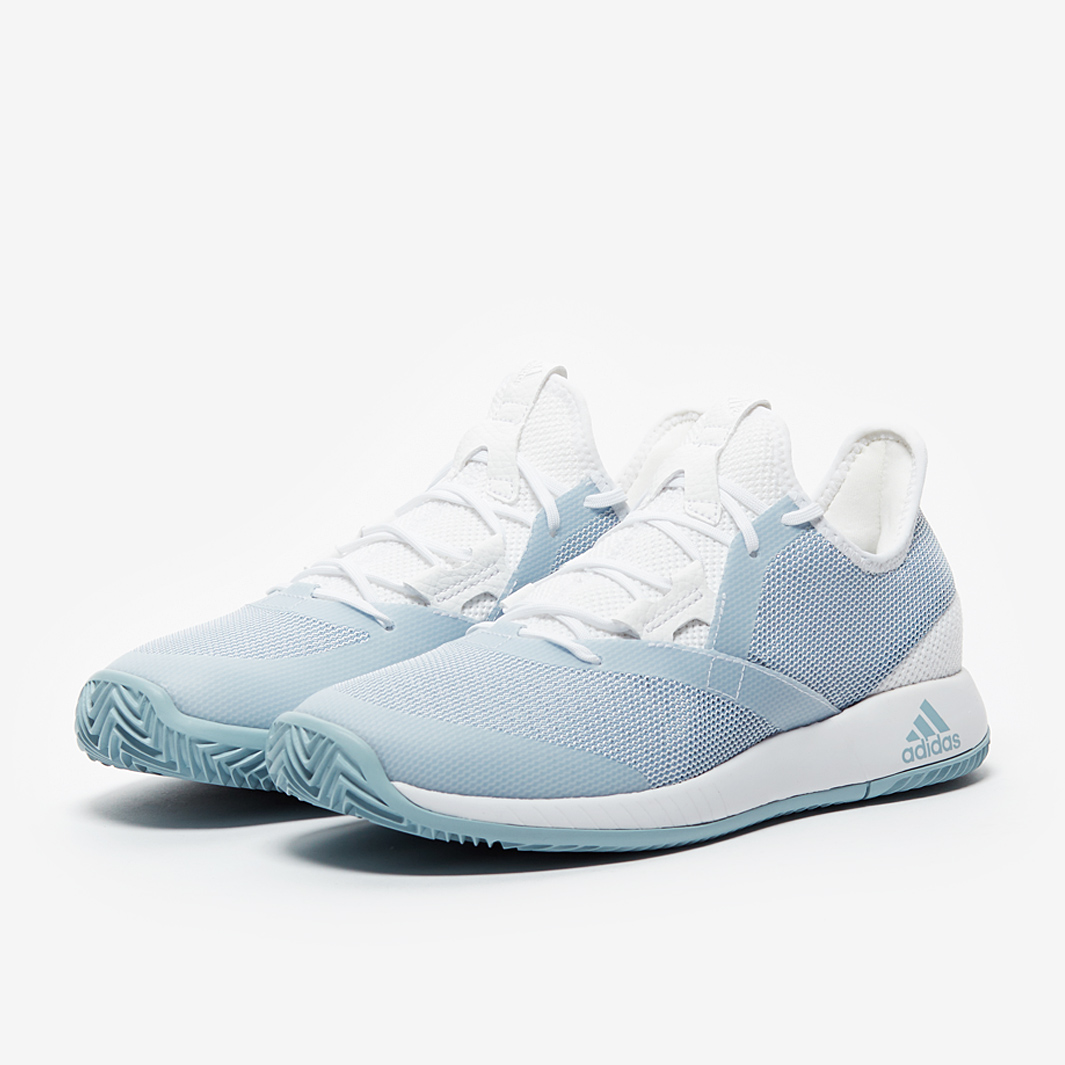 adidas Womens Adizero Defiant Bounce - White/Ash Grey/White - Womens ...