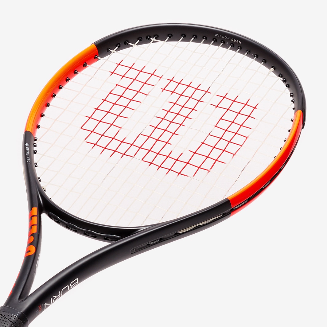 Wilson Burn 100LS - Black/Orange - Mens Rackets | Pro:Direct Tennis