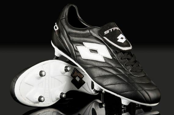 Lotto Stadio KL Plus SG Mens Rugby Boots - Black/White | Pro:Direct Soccer