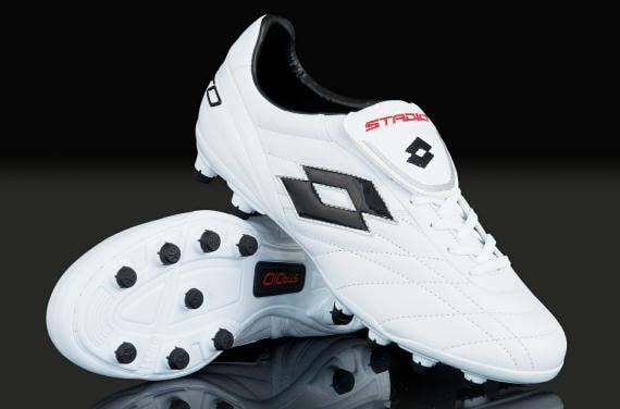 Lotto Football Boots - Stadio KL Plus FG - White/Black
