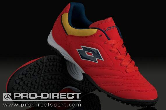 Lotto Football Boots - Torcida Tre NU - Astro Turf Trainer - Orange Red ...