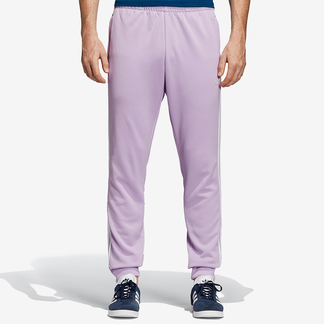 adidas originals SST Track Pant - Purple - Mens Clothing | Pro:Direct ...