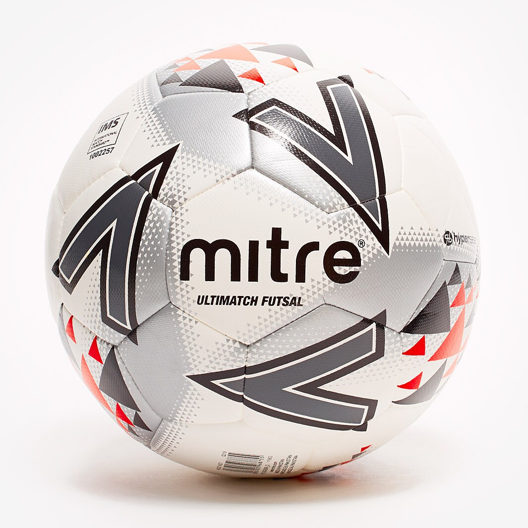 Mitre Ultimatch Futsal - Footballs - Fustal - White/Red/Black | Pro ...