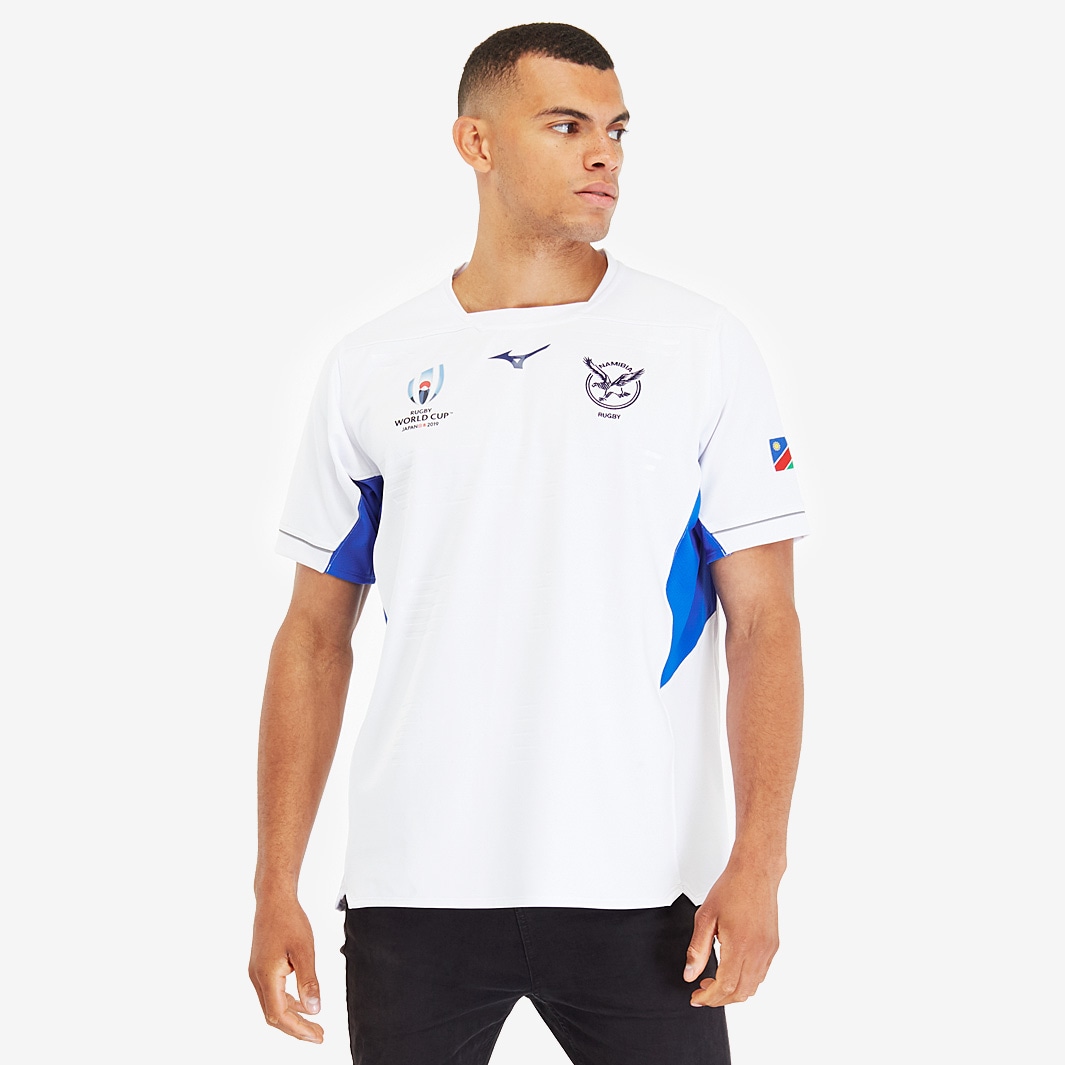 Mizuno Namibia Rugby World Cup 2019 Alternate Replica Shirt - White ...