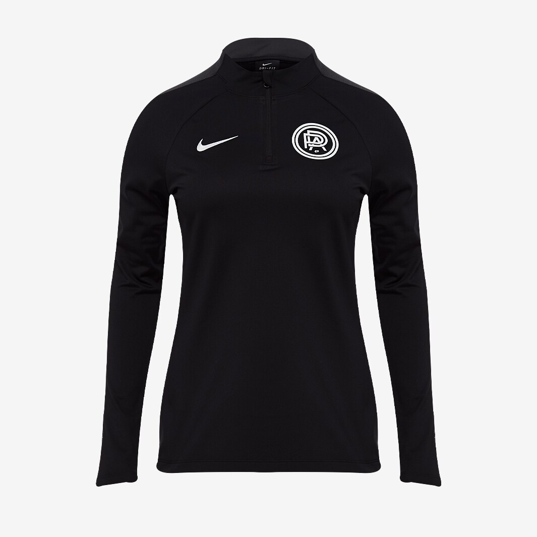 PDA - Womens Dry Academy 18 Drill Top - Black/Anthracite/White ...