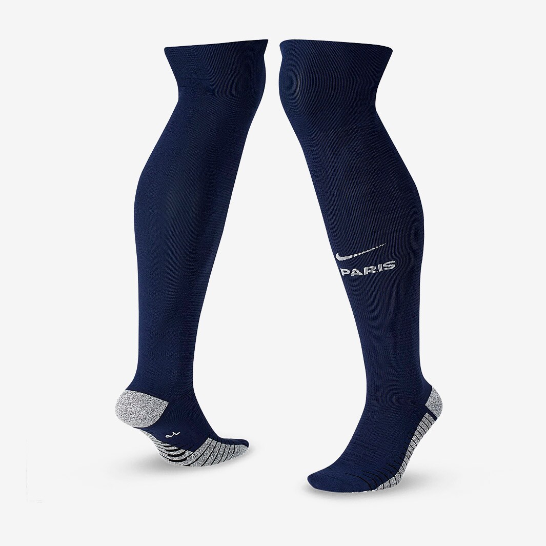 Nike Paris Saint-Germain 2019/20 Home Match Socks - Midnight Navy/White ...