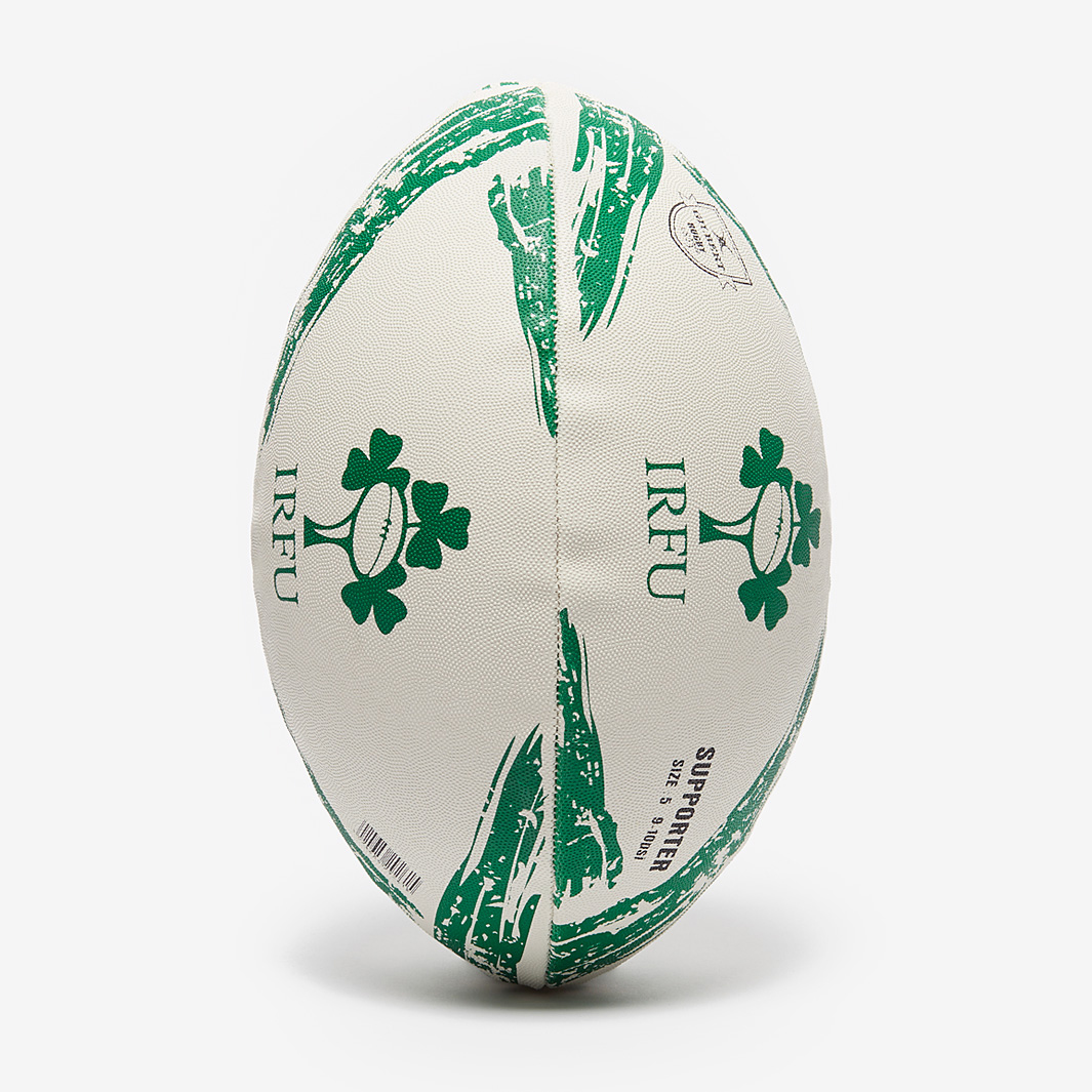 Gilbert Ireland Supporter Ball - White - Rugby Balls - Replica | Pro ...