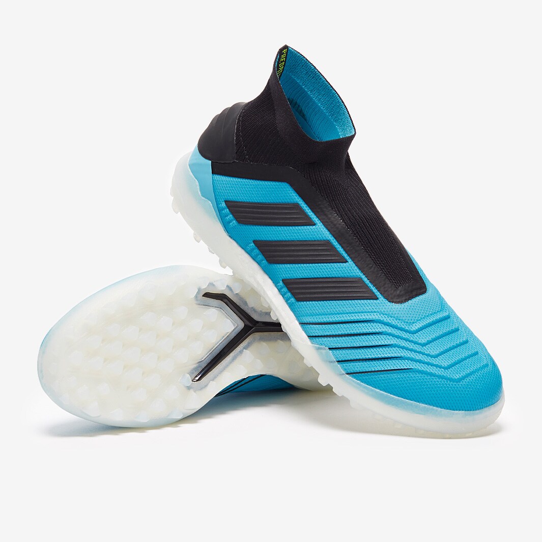 adidas Predator 19+ TF - Bright Cyan/Core Black/Yellow - Turf Trainer ...
