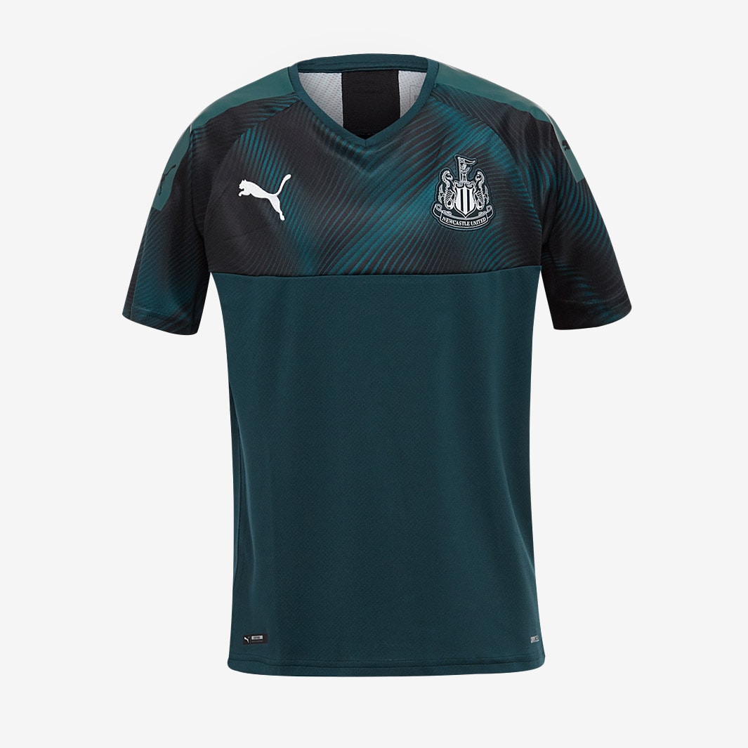 Puma Newcastle United 19/20 Youths Away Shirt SS - Ponderosa Pine/Puma ...