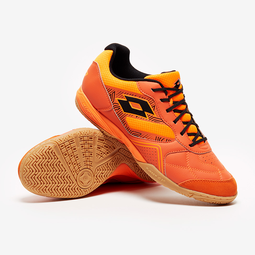 Lotto Tacto 300 V - Red Orange/Black/Orange Fluo - Indoor - Mens Boots ...