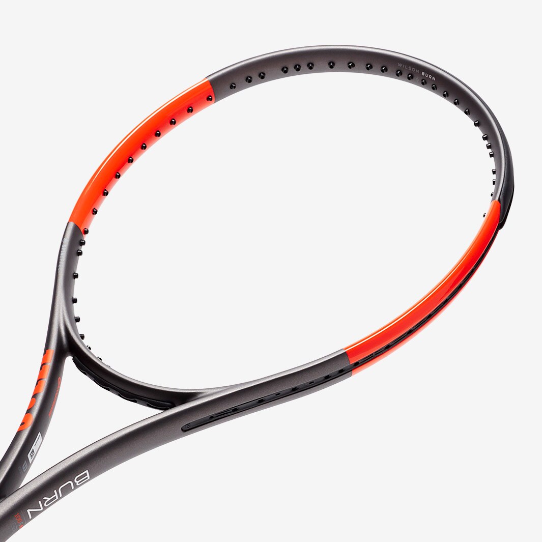 Wilson Burn 100S Countervail - Matte Black/Orange - Mens Rackets | Pro ...