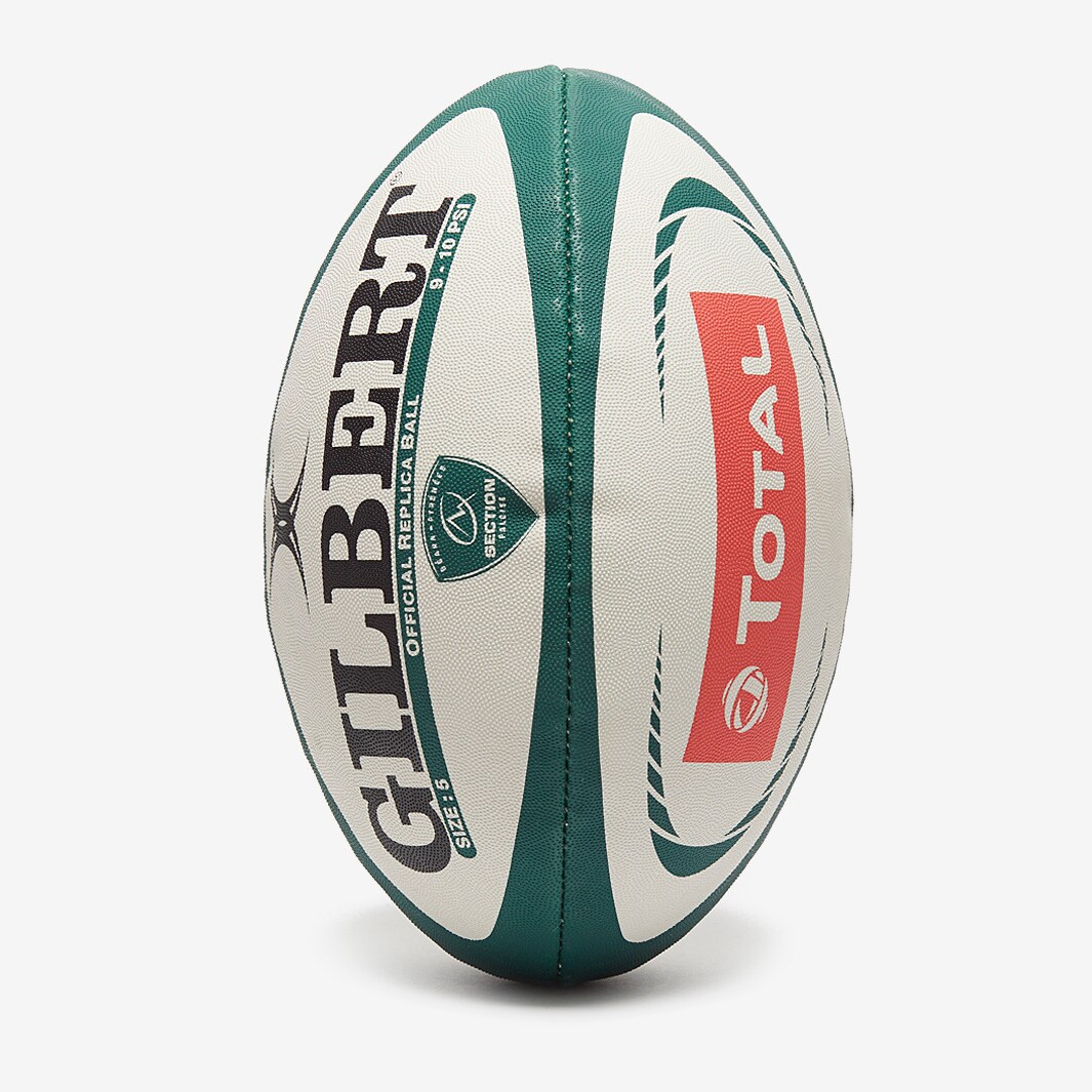 Gilbert Pau Replica Ball - White - Rugby Balls - Replica | Pro:Direct Rugby