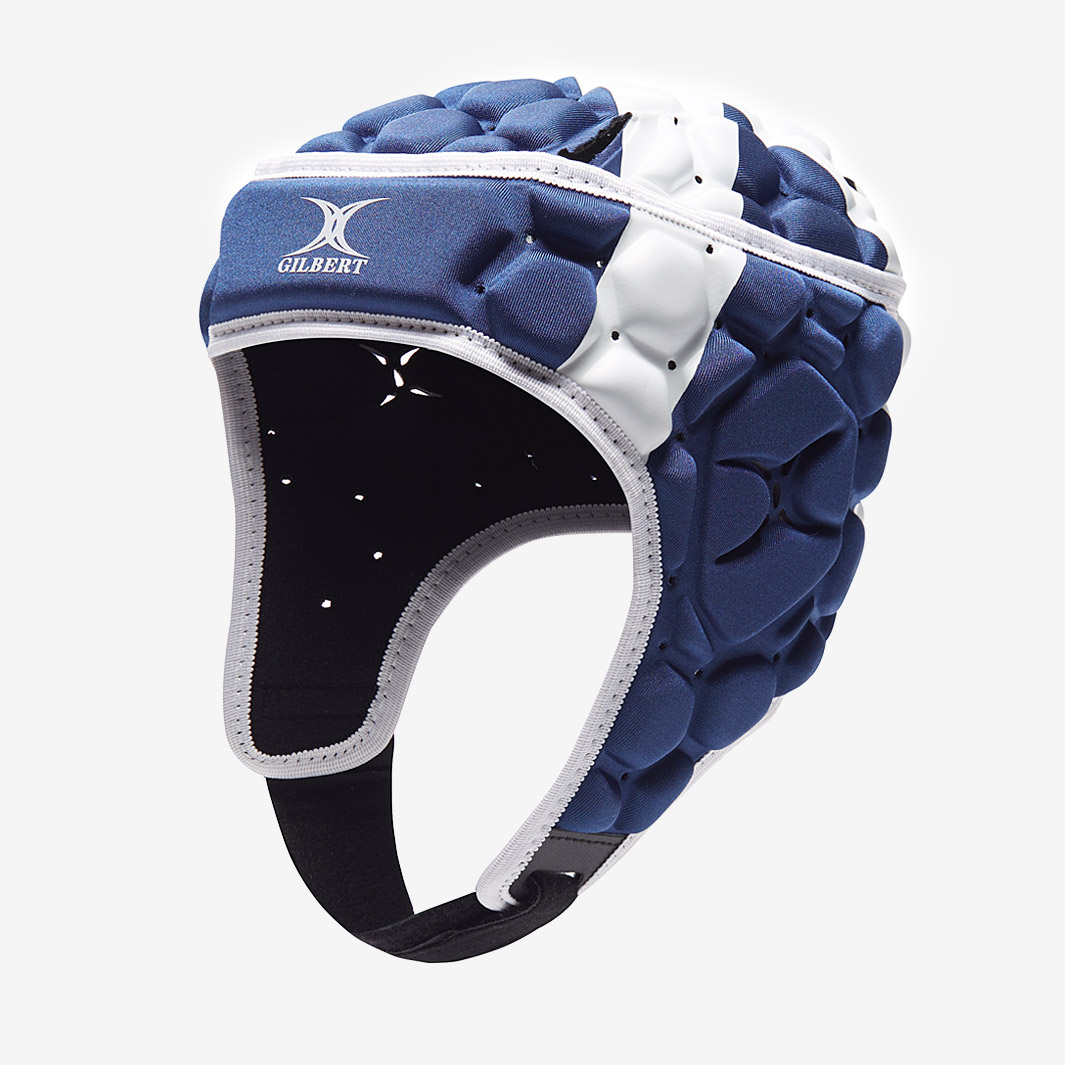 Gilbert Falcon 200 Scotland Head Guard - Blue/White - Adult Protection ...