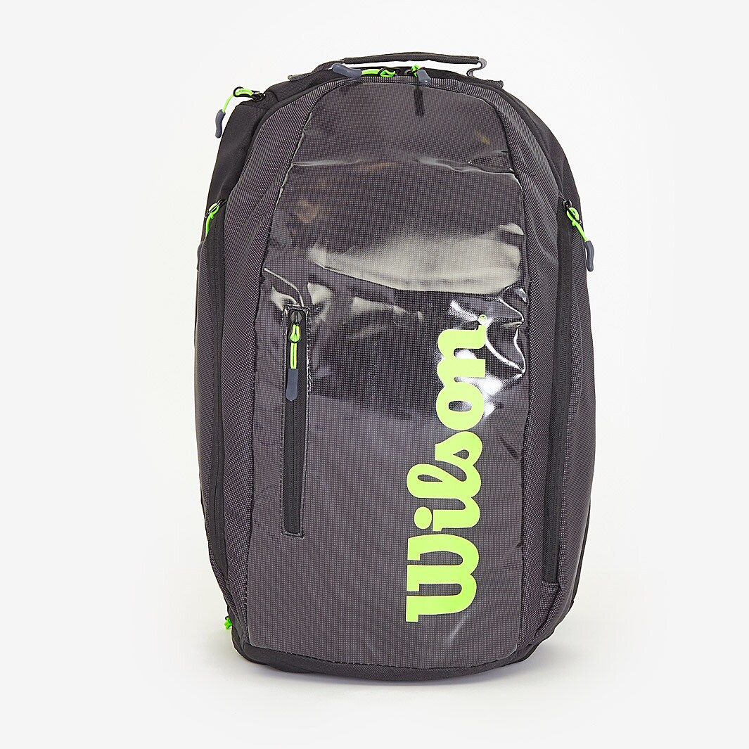 Wilson Super Tour Backpack - Charcoal/Green - Bags & Luggage