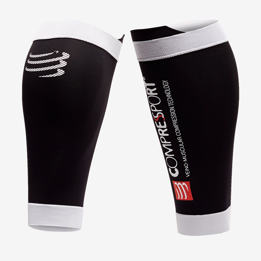 Compressport Calf R2 v2 - Black - Injury Prevention | Pro:Direct Cricket