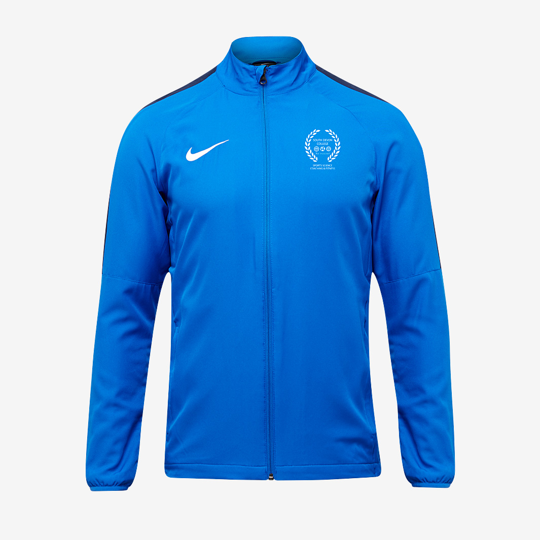 South Devon College Track Jacket - Royal Blue/Obsidian - Partner Clubs ...