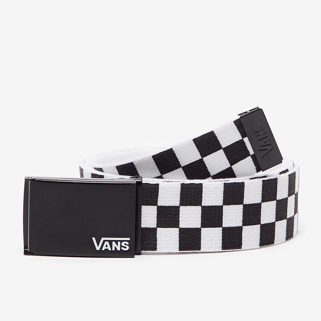 Vans Deppster II Web Belt - Black/White - Mens Clothing