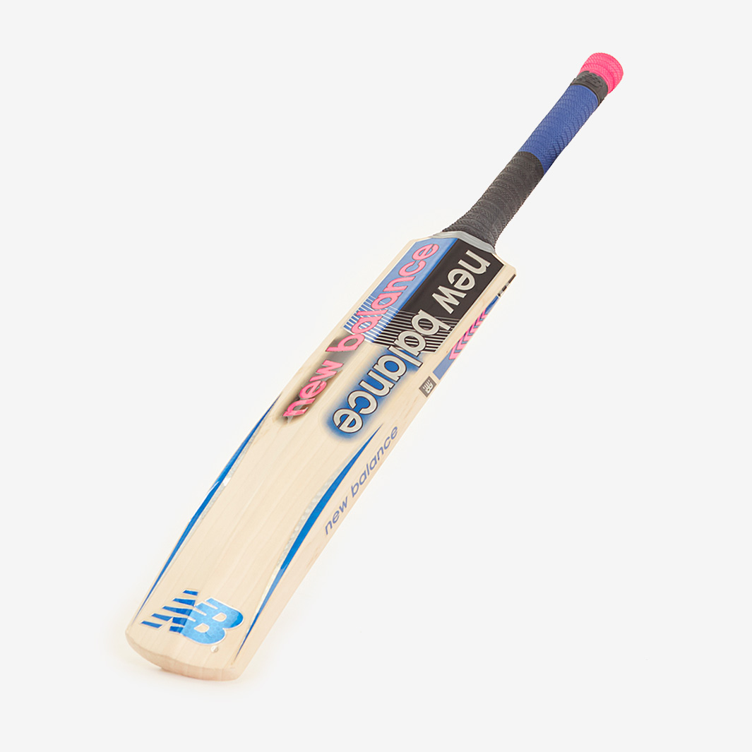 New Balance Burn+ Junior Cricket Bat - Blue/ Black/ Pink - Junior ...