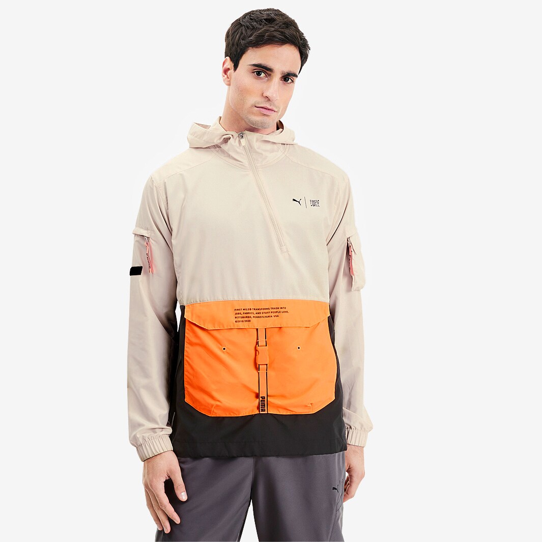 Puma First Mile Utility Jacket - Tapioca - Mens Clothing