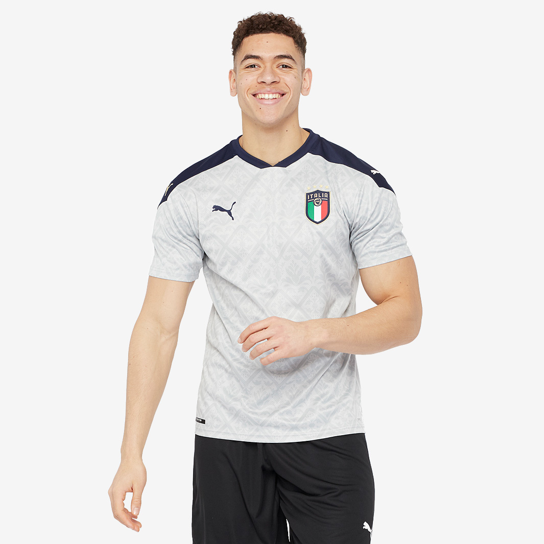 Puma Italy 2020 GK Shirt - Gray Violet/Peacoat - Mens Replica - Tops ...