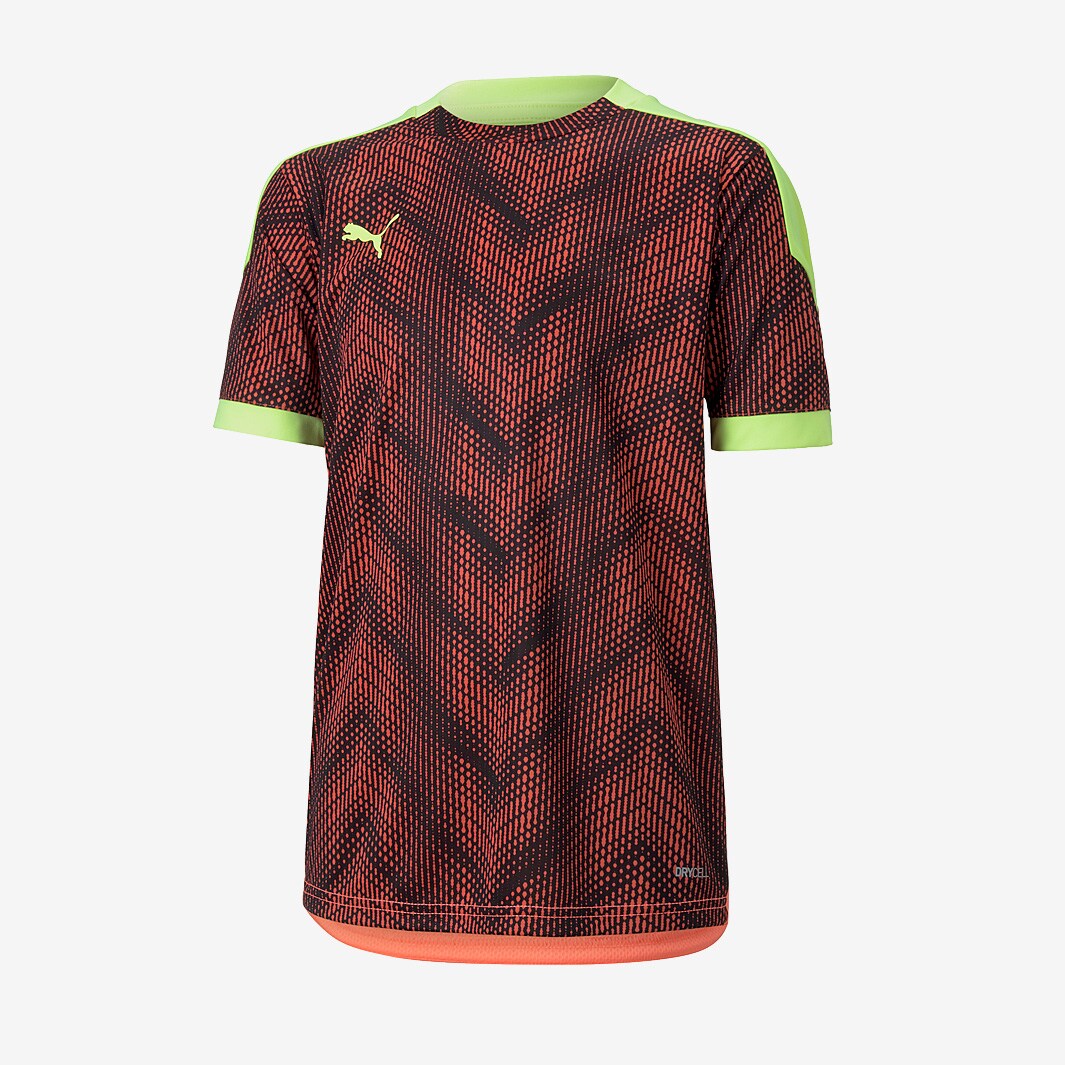 Puma Youths FTBL NXT Graphic Shirt - Nrgy Peach/Fizzy Yellow - Boys ...