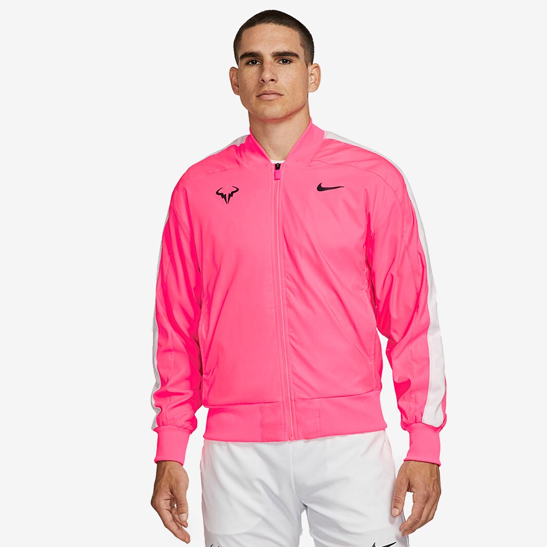 Nike Rafa Court Jacket - Digital Pink/Gridiron - Mens Clothing | Pro ...