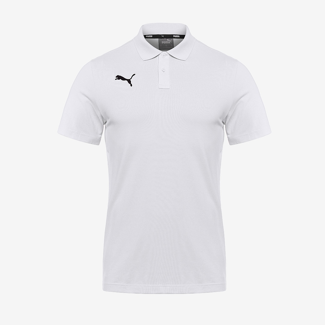 Puma Goal 23 Casuals Polo Shirt - Puma White - Mens Football Teamwear