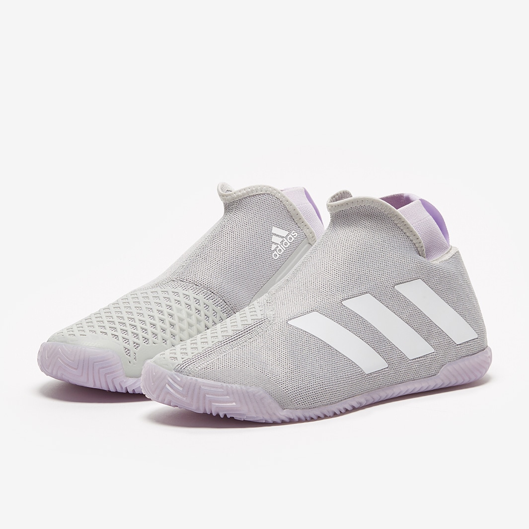 adidas Womens Stycon - Grey Two F17/White/Purple Tint - Womens Shoes
