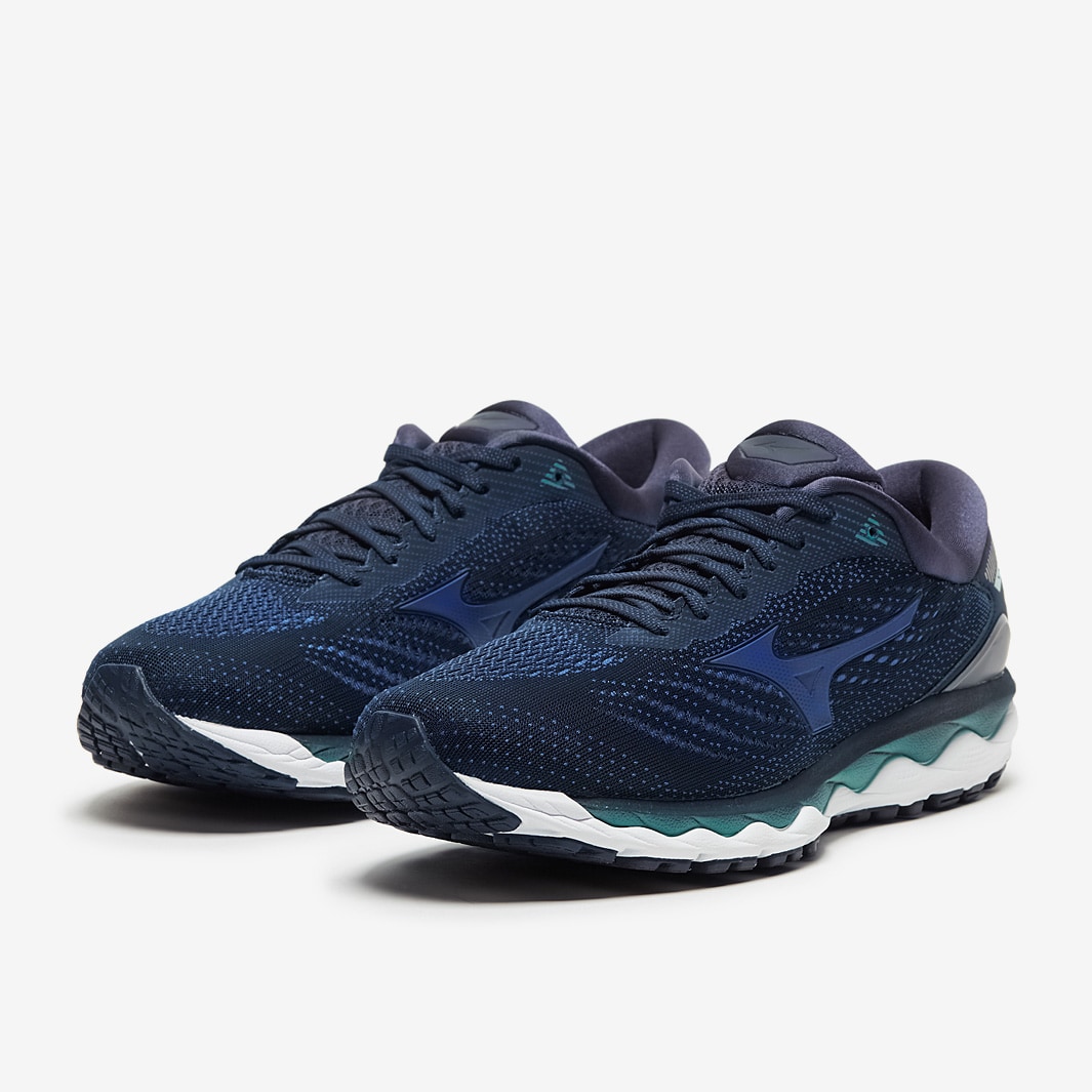 Mizuno Wave Sky 3- Navy Blazer / True Blue / Lapis - Mens Shoes