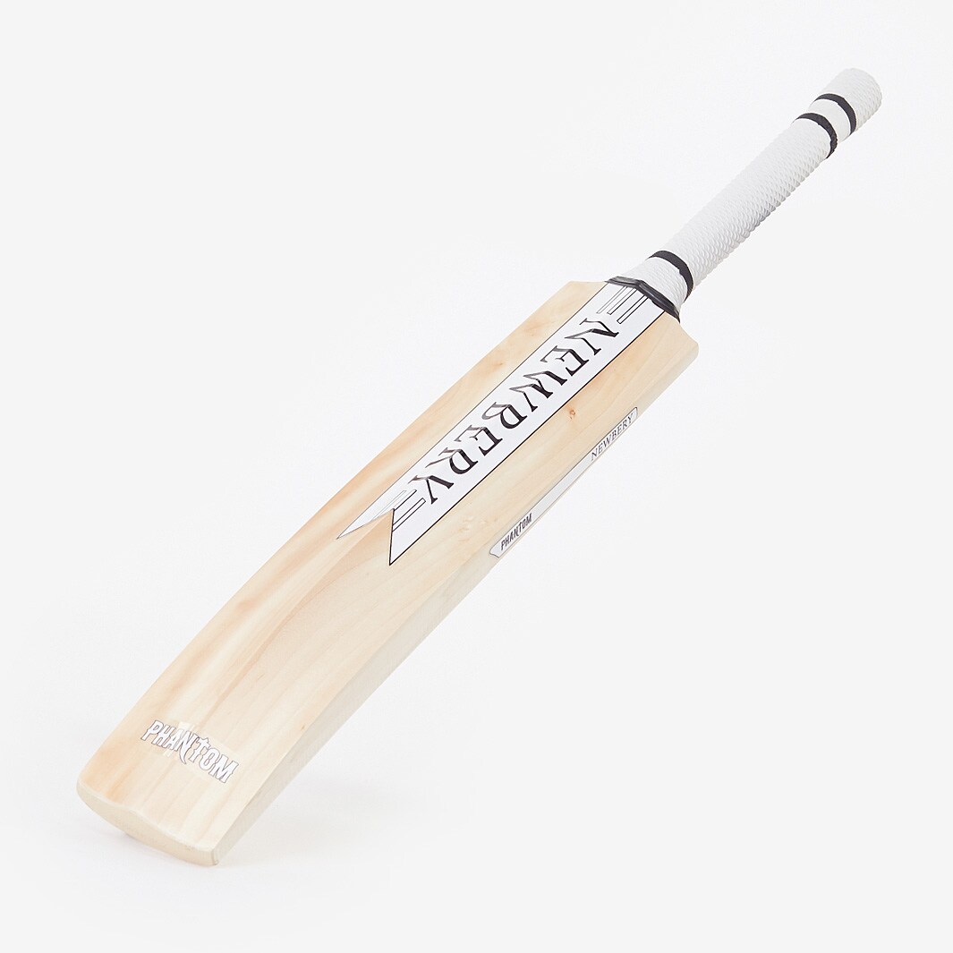 Newbery Phantom Junior Cricket Bat - White/ Black - Junior Cricket Bats ...
