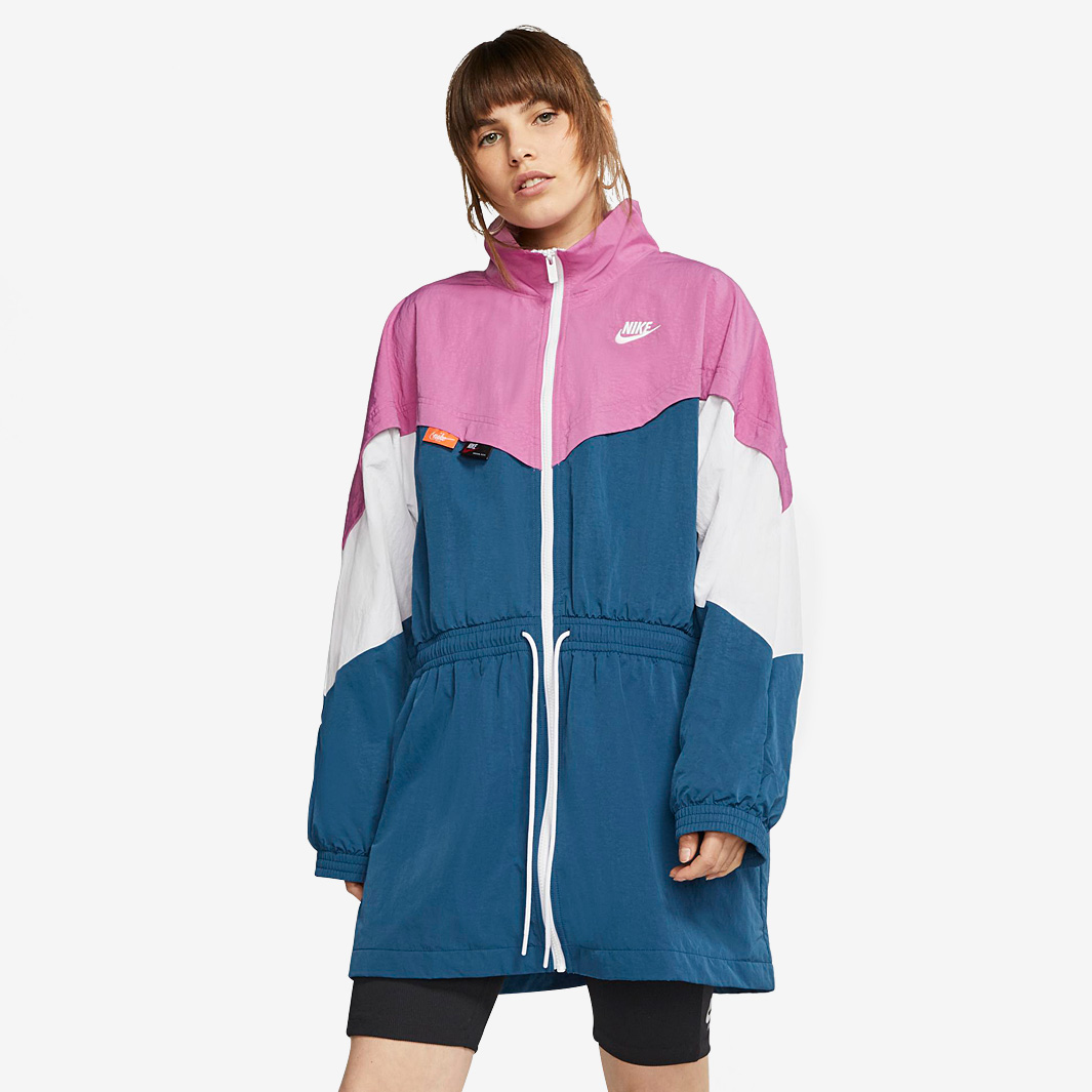 Nike Womens Sportswear Icn Clsh Track Jacket - Cosmic Fuchsia-Womens ...