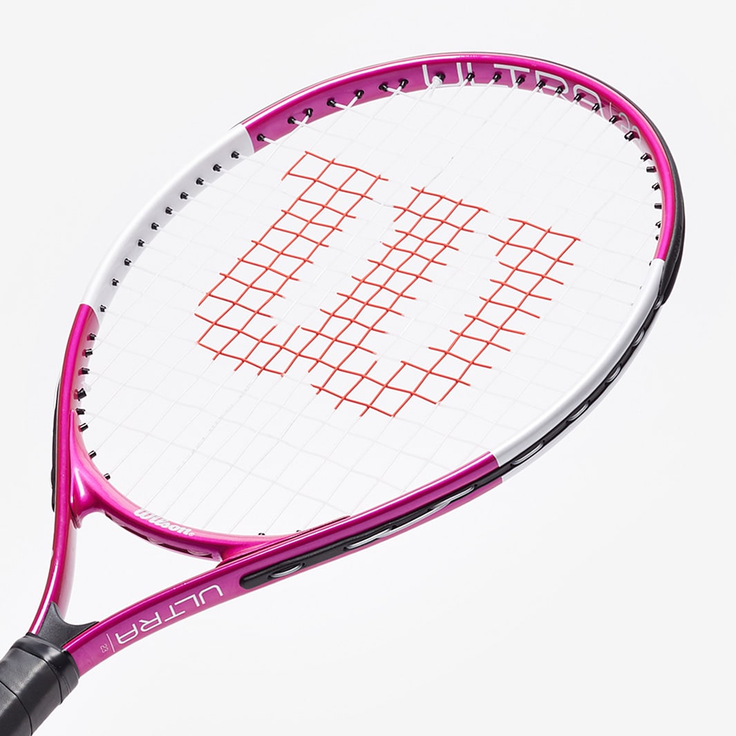 Wilson Ultra Pink Junior 23 - Pink/White - Girls Rackets | Pro:Direct ...