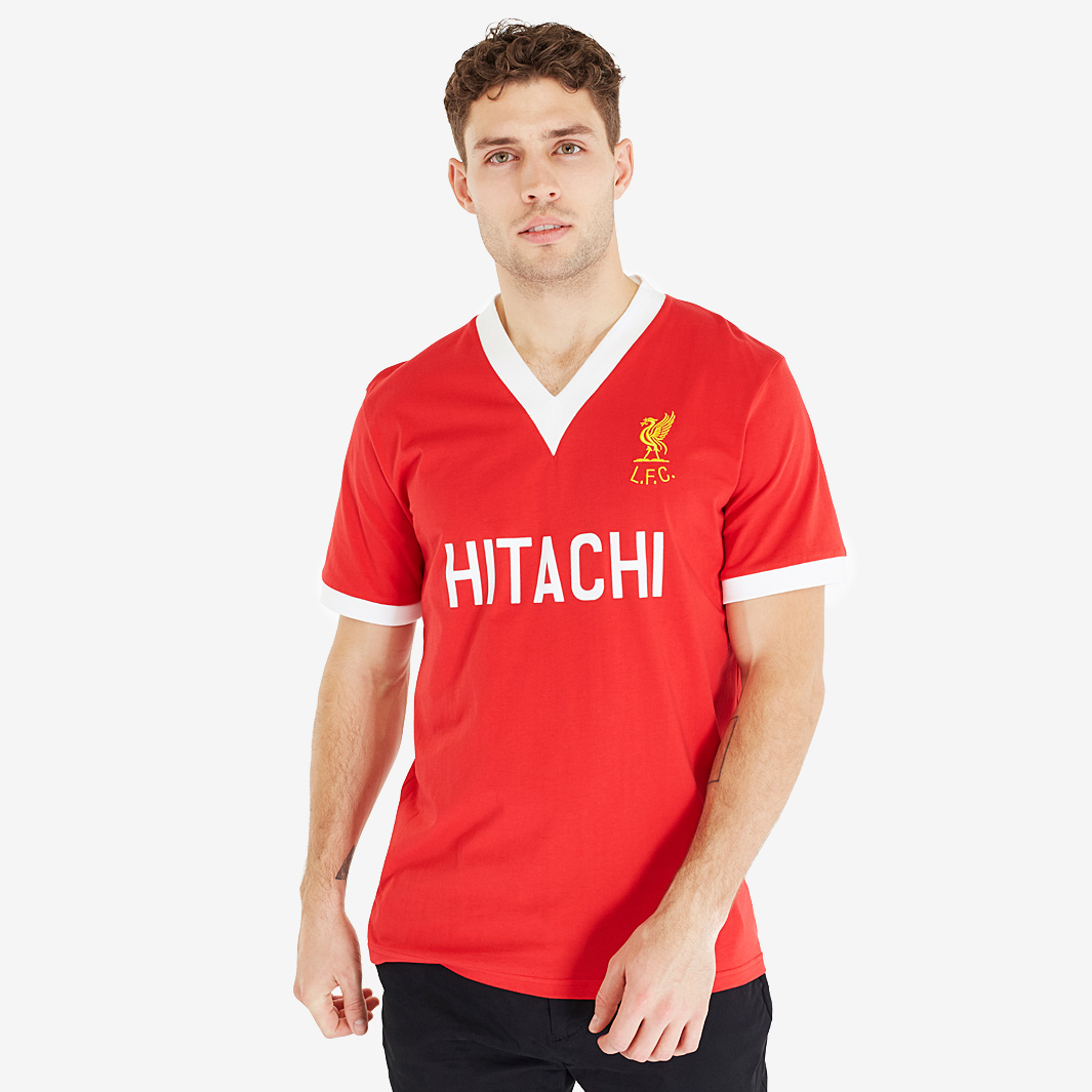 Liverpool FC Retro 1978/79 Home SS Shirt - Red - Mens Replica - Tops ...