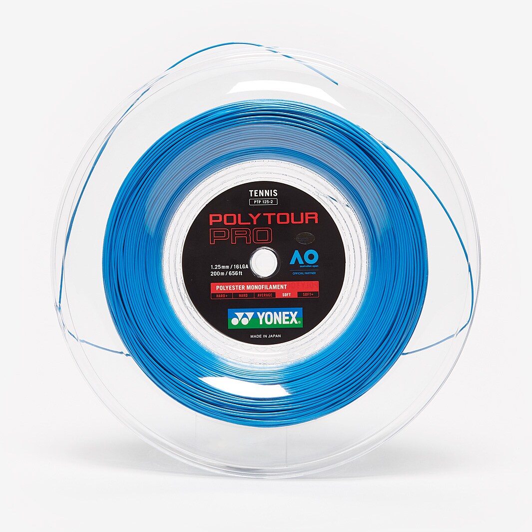 Yonex PolyTour Pro 1.25mm/200m - Blue - String | Pro:Direct Tennis