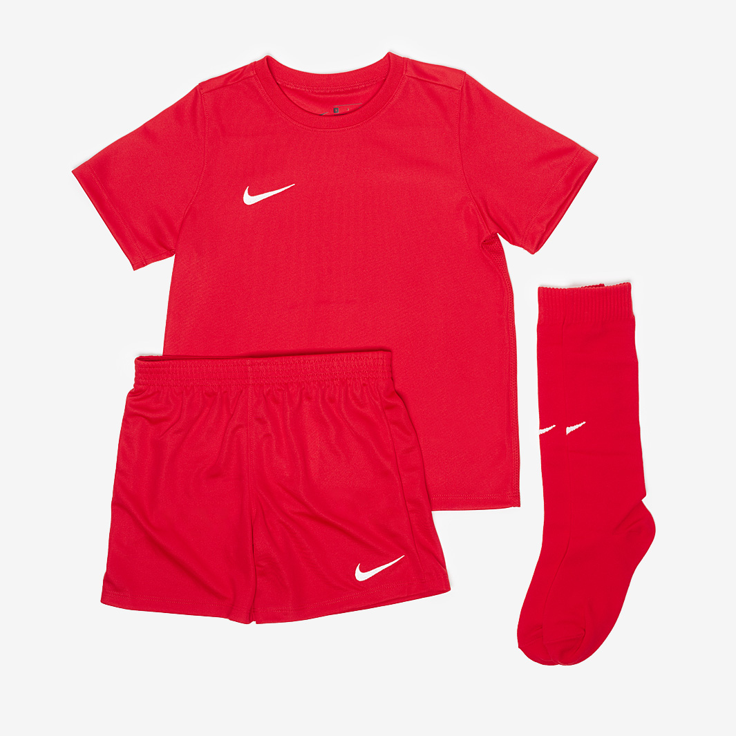 Nike Infant Park Kit Set - University Red - Junior Football Teamwear ...