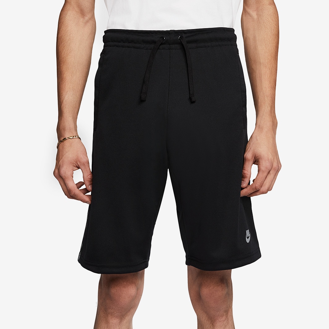 Nike Sportswear Repeat Poly Short - Black/ReflectIVe Silv - Mens Clothing