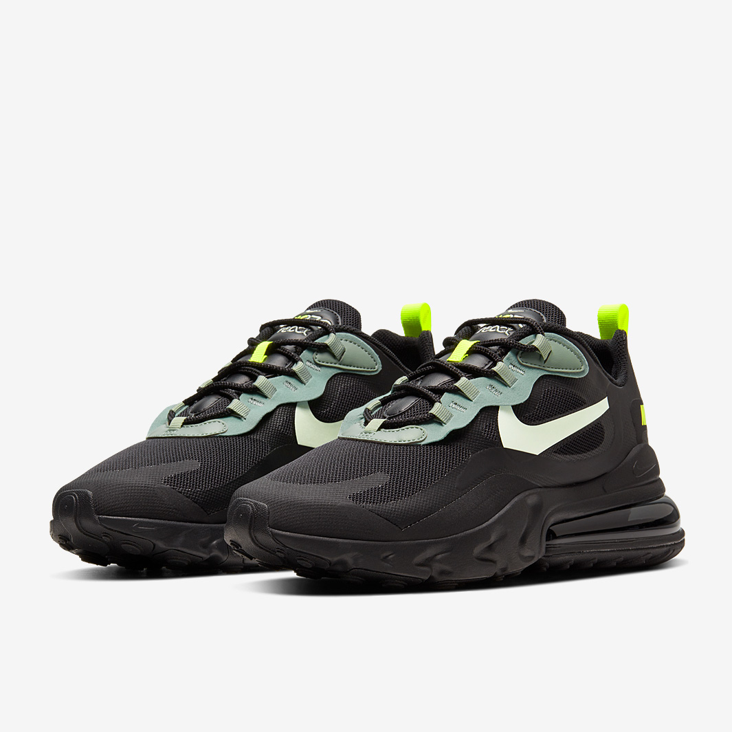 Nike Air Max 270 React - Black/Pistachio Frost - Mens Shoes