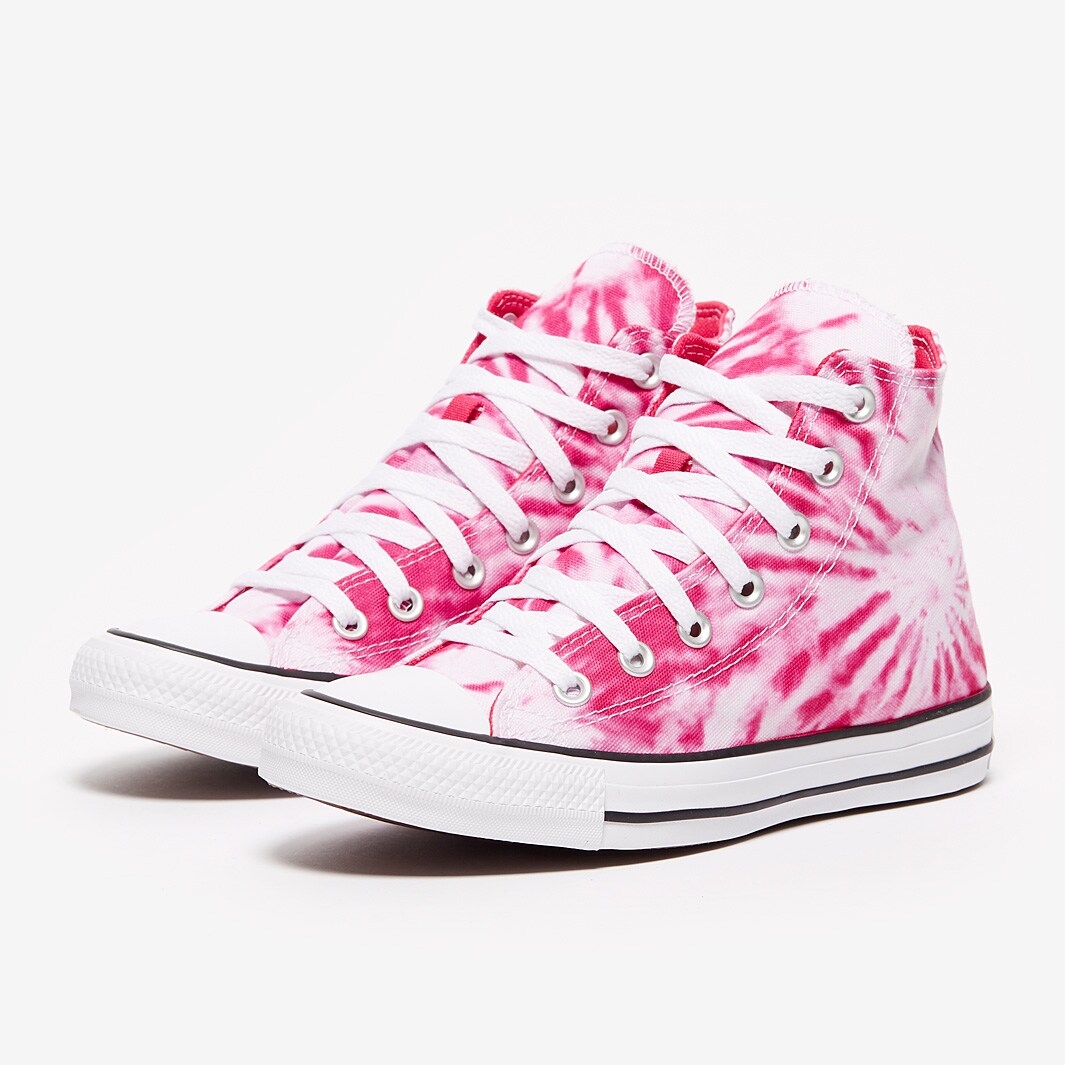 Converse Femme Chuck Taylor All Star Hi - Rouge cerise/Bleu marine ...