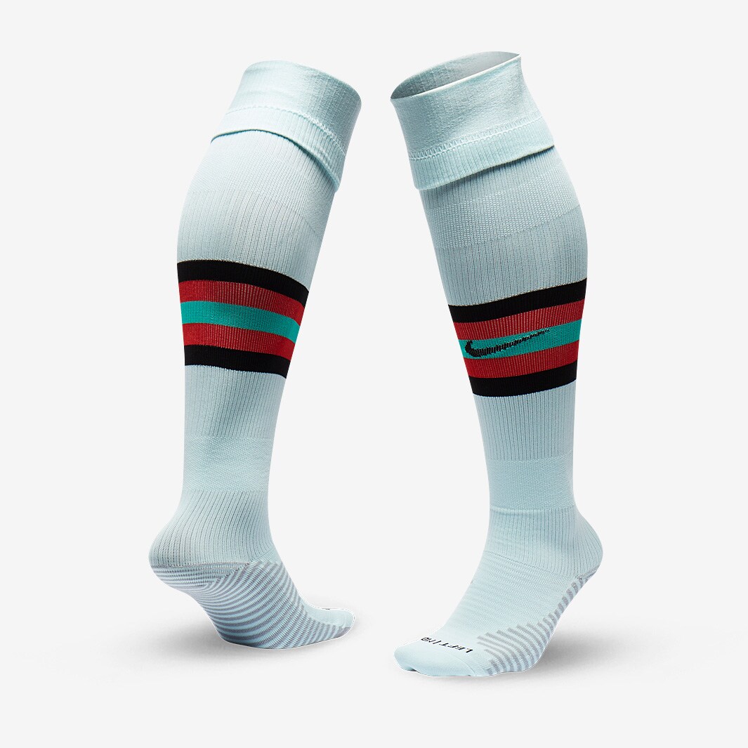 Nike Portugal 2020 Stadium Away Sock - Teal Tint/Sport Red/Kinetic ...