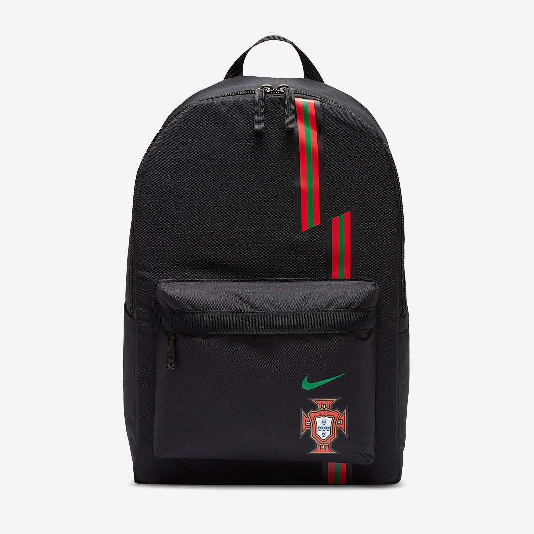 Sac à dos Nike Portugal Stadium - Noir/Rouge gym/Or métallique - Sacs ...